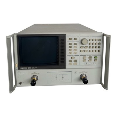 HP AGILENT 8720A VECTOR NETWORK ANALYZER 130 MHz – 20 GHz OPTIONS ...