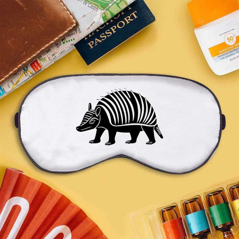 'Simple Armadillo' Sleep / Travel Eye Mask (EY00027888) | eBay