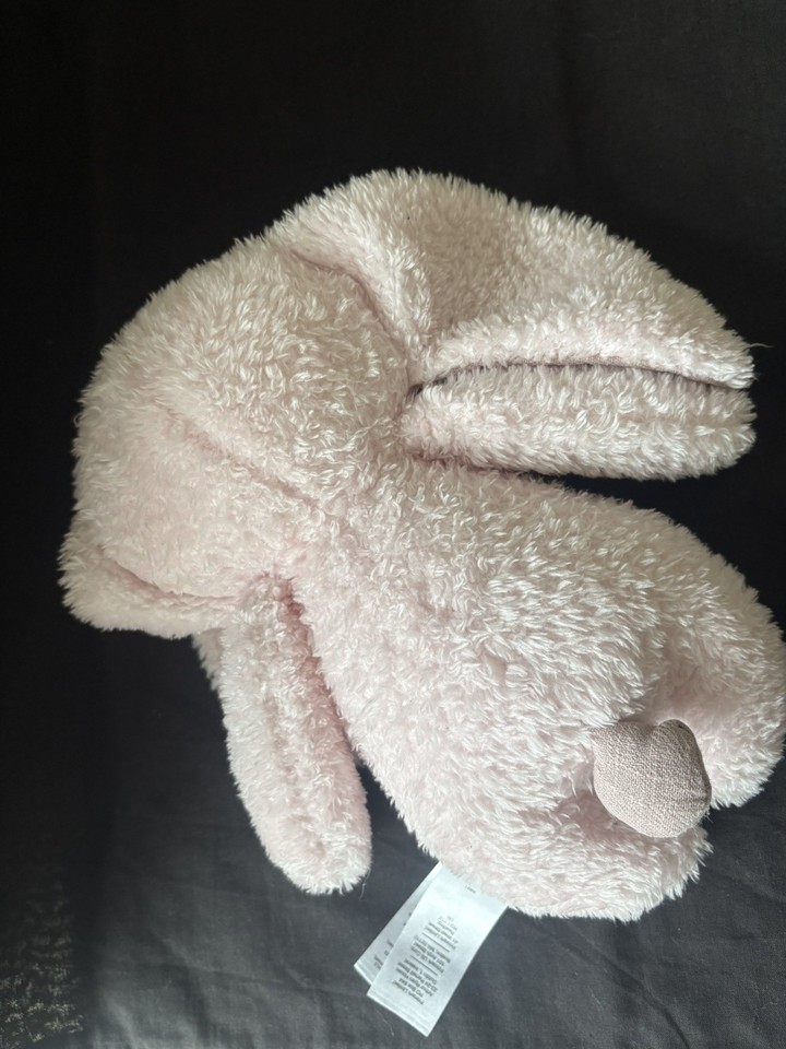 Primark Pink Bunny Rabbit Fluffy Teddy Bear Comforter Soft Toy | eBay