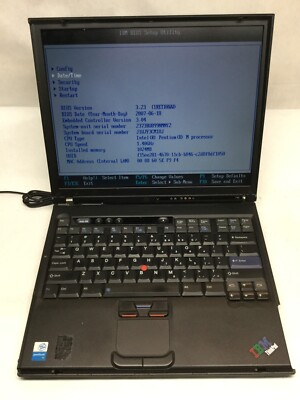 Vintage IBM ThinkPad T40 14" Laptop Intel Pentium M -512MB RAM-ME | eBay
