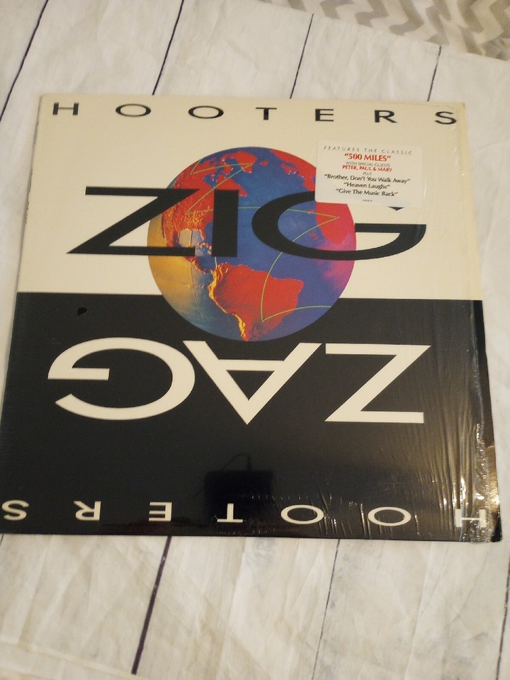 The HOOTERS Zig Zag MINTY ORIGINAL SEALED New Vinyl LP Hit/Hype 1989 OC-45058 co | eBay
