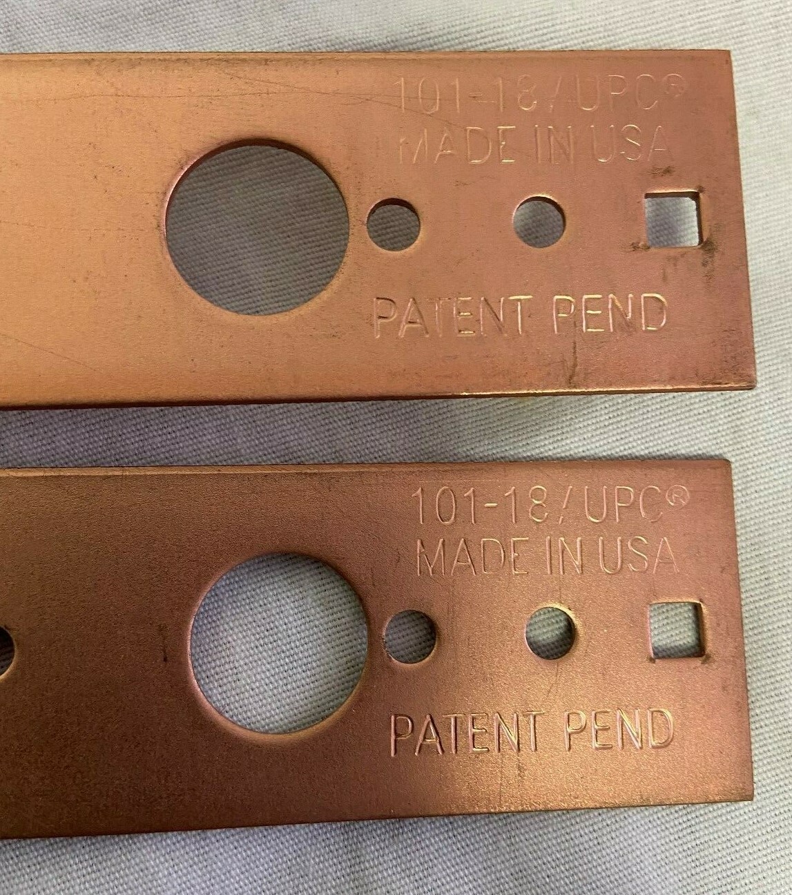 107-18-L and Two 101-18-L HOLDRITE Copper Plated Steel Holdrite ...