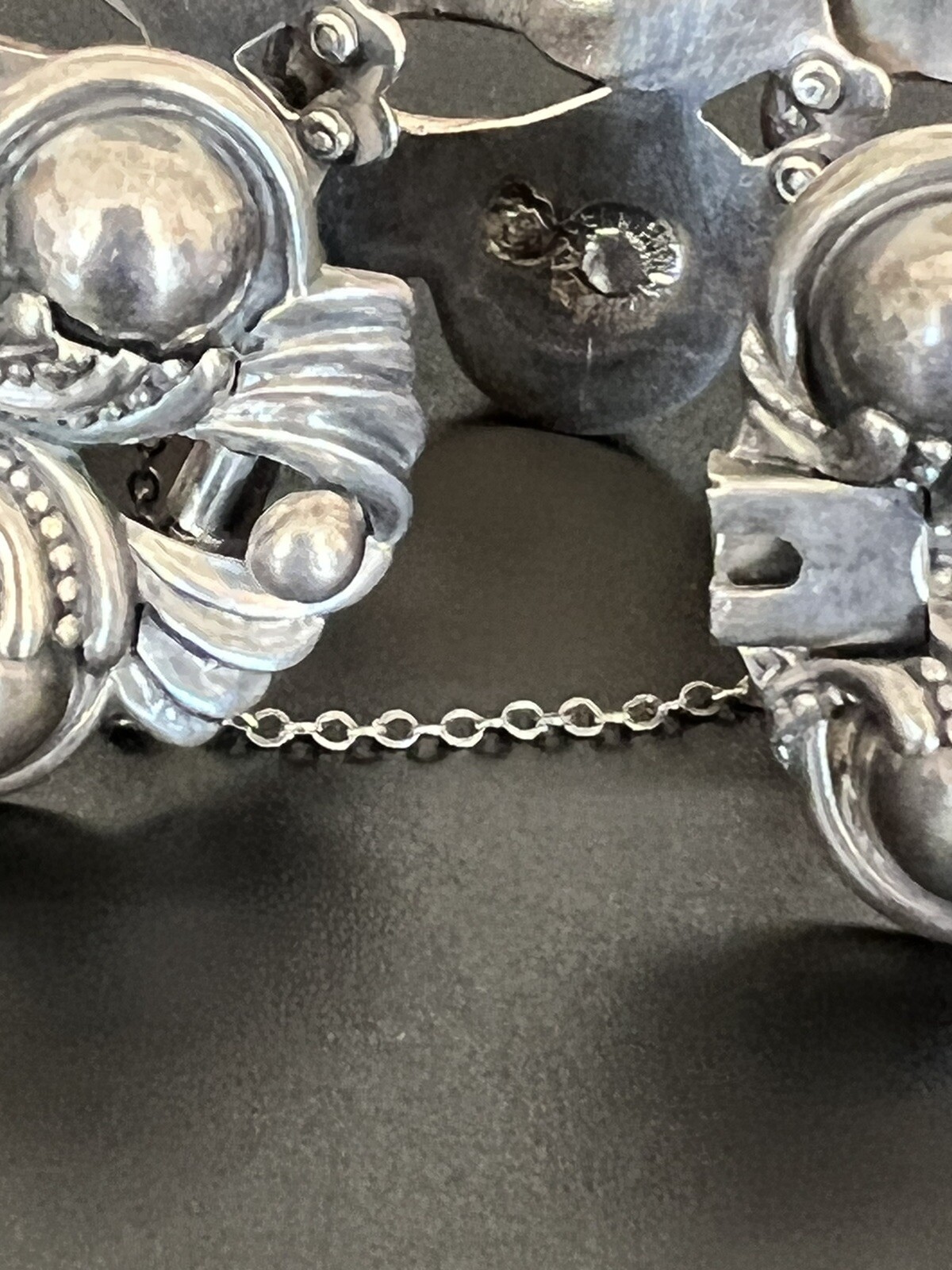 Margot de Taxco #5240 Mexican Winged Dome Sterling Si… - Gem