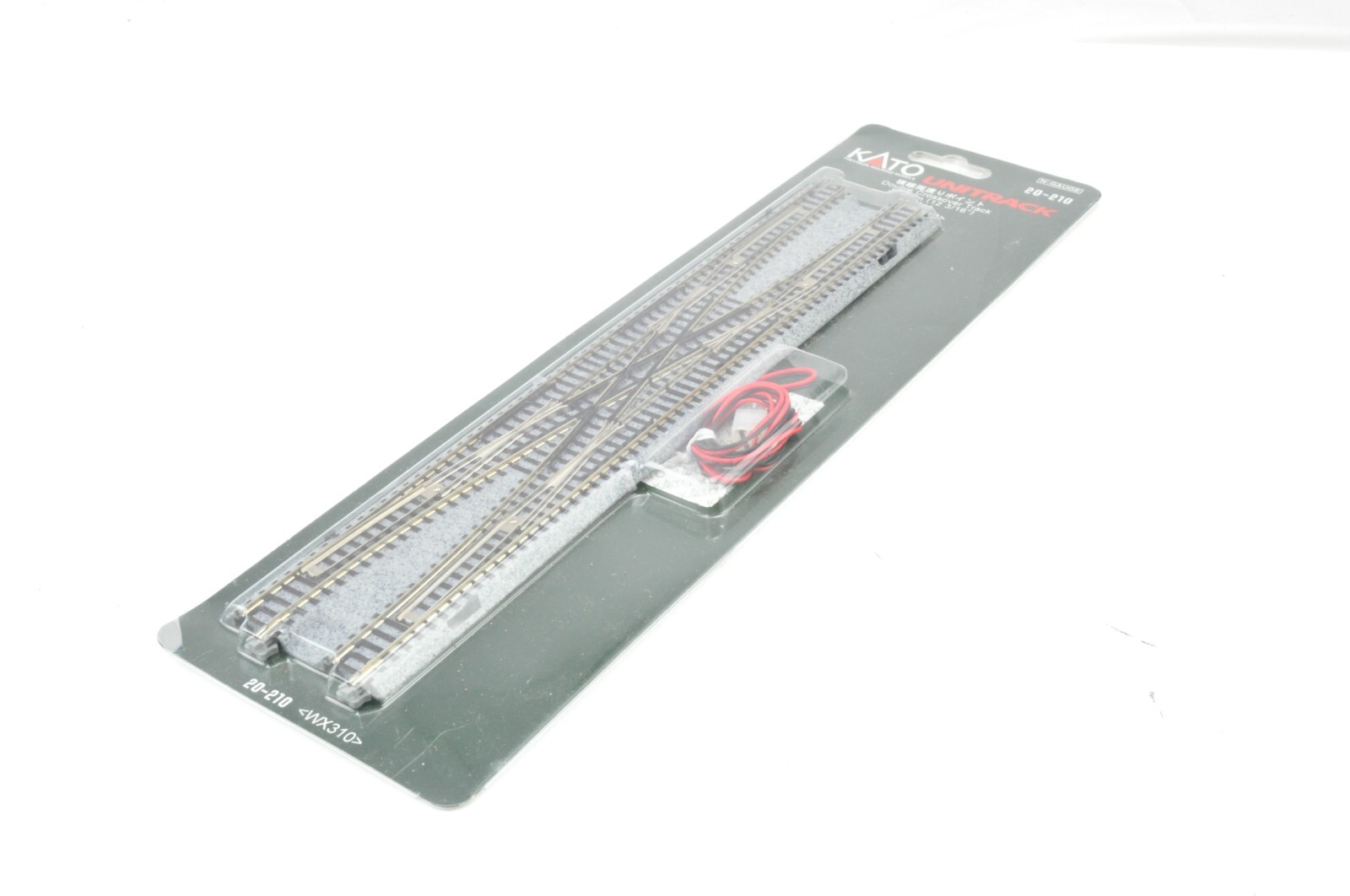 Kato N Gauge - 20-210 Double Crossover Track, 310mm - New Unopened | eBay