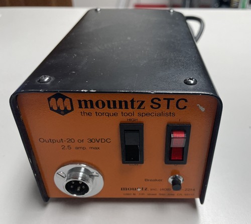 Mountz STC Electric Screwdriver Transformer, Power Supply, Controller ...