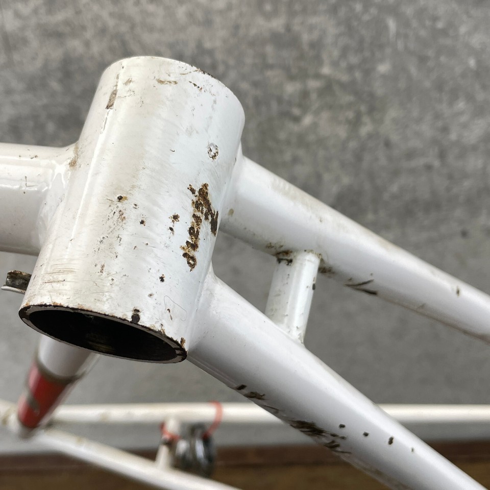 Vintage Viscount Aerospace GP Frame 57 cm England Bike 27" White Red ...