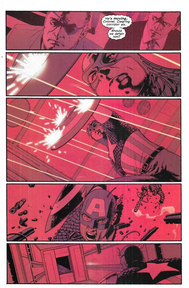 Captain America Comic 4 Cover A First Print 2002 John Ney Rieber ...