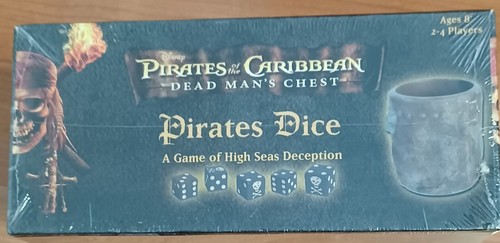 Disney Pirates of the Caribbean Pirates Dice: A Game of High Seas ...