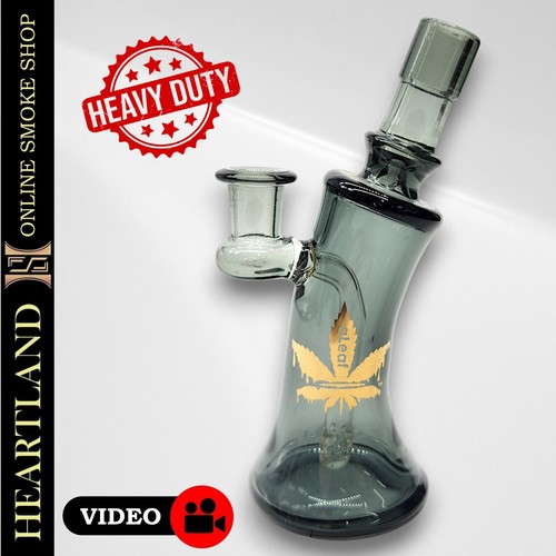 5" Aleaf Quality Straight Small Bubbler Mini Beaker Bong Hookah Water ...