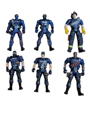 Chap Mei Military Police Action Figures Lot Of 6 Toys - 4" | eBay