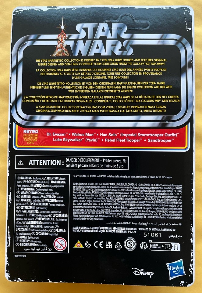 Star Wars Retro Collection Han Solo Stormtrooper Target MOC VHTF !! | eBay