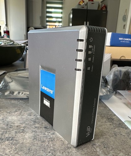Linksys Internet Voip Phone Adapter, VoIP Gateway Internet Phone 2 ...