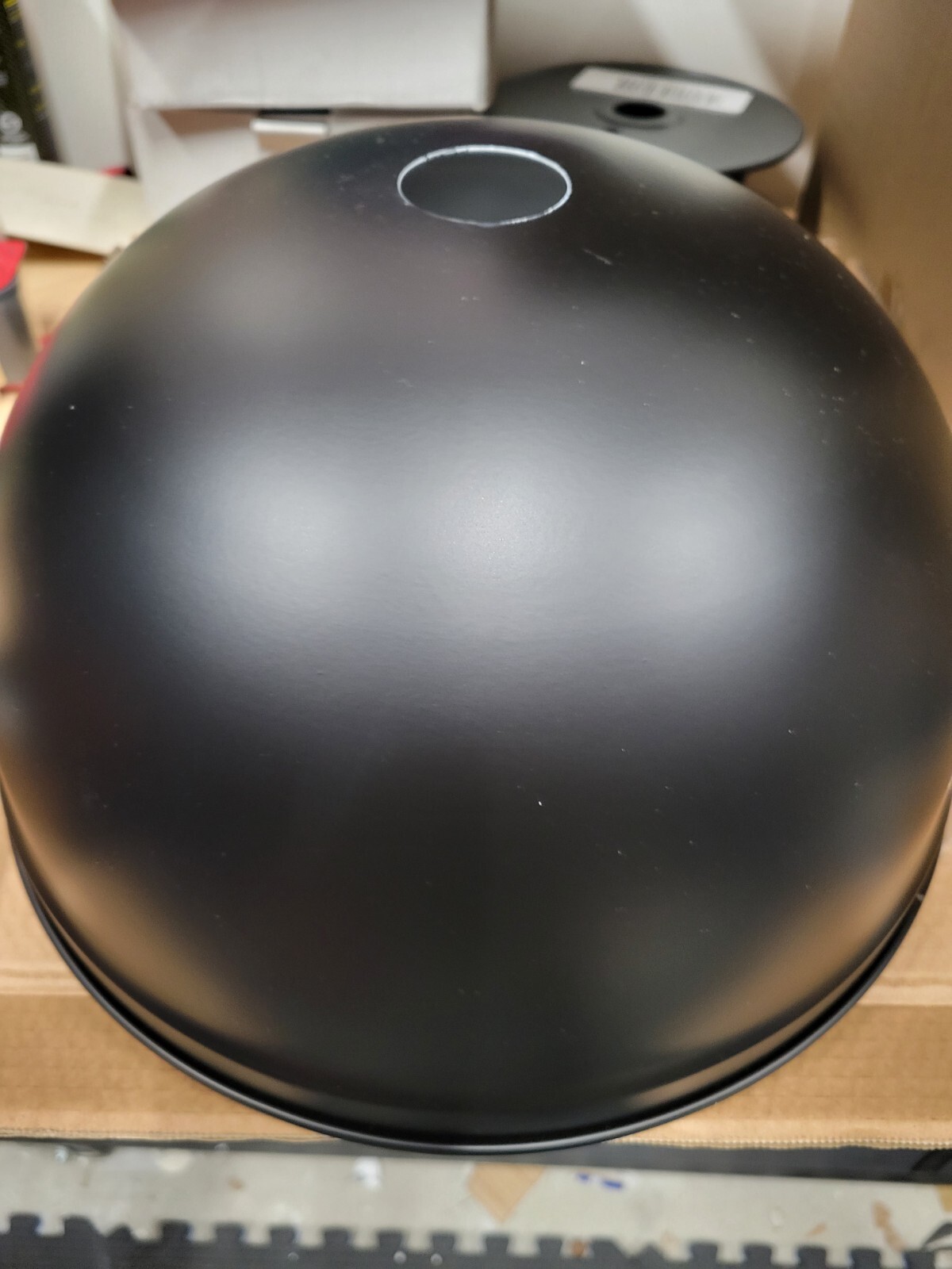 Golden Lighting 3604-L BLK-BLK Duncan 1-Light Black Pendant w/Matte ...