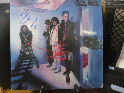 CHEAP TRICK signed/autographed vinyl record album ROBIN ZANDER & TOM ...