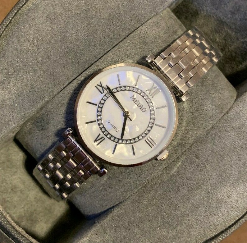 Meiro Womens Stainless Steel Quartz Movement Designer Watch | eBay