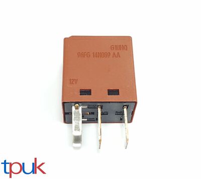 FORD TRANSIT ESCORT PUMA FOCUS MONDEO KA COUGAR 4 PIN RELAY BROWN 20 ...