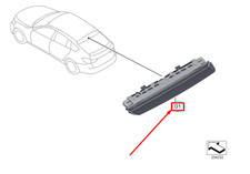NEW BMW 3 F30 3RD THIRD STOP BRAKE LIGHT 63257259856 7259856 OEM | eBay