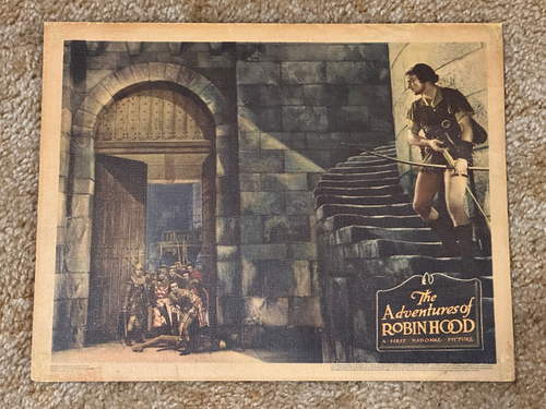 ADVENTURES OF ROBIN HOOD ERROL FLYNN BASIL RATHBONE 1938 | eBay