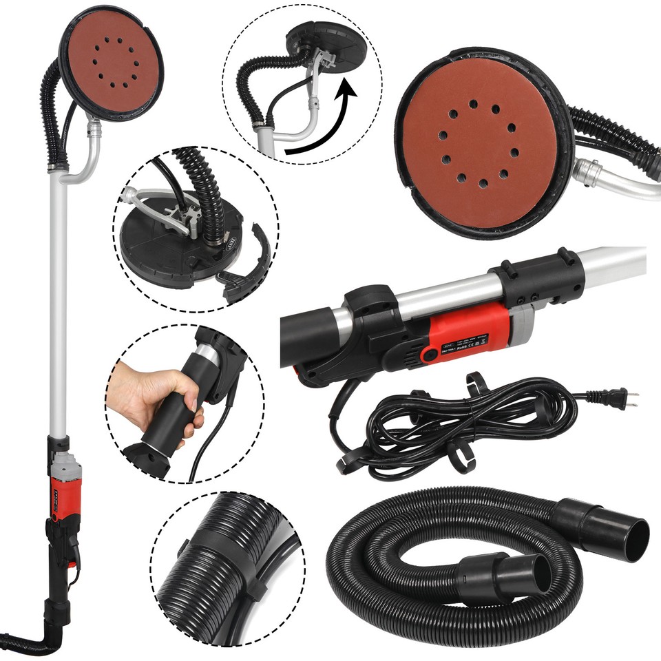 Drywall Sander Adjustable Variable Speed Control Sanding Pad 800W ...