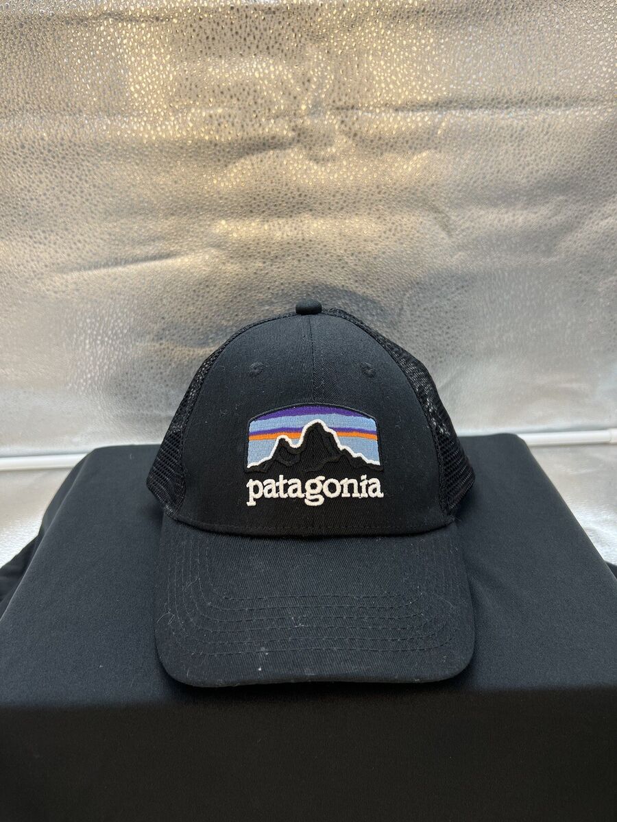 Patagonia Spell Out Logo LoPro Mesh Snap Back Trucker Hat Patagonia Spell Out Logo LoPro Mesh Snap Back Trucker Hat