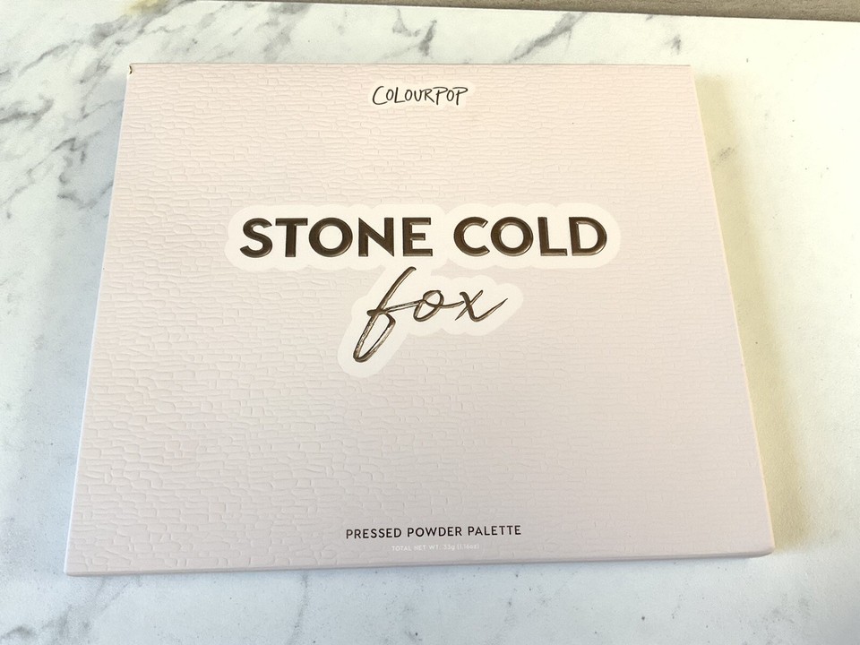 Colourpop Stone Cold Fox Pressed Powder Eyeshadow Palette New In Box ...