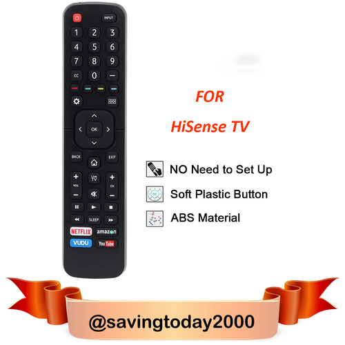 New Remote For Hisense 4K LED Smart TV EN2AI27H 43H8C, 46K316DW ...