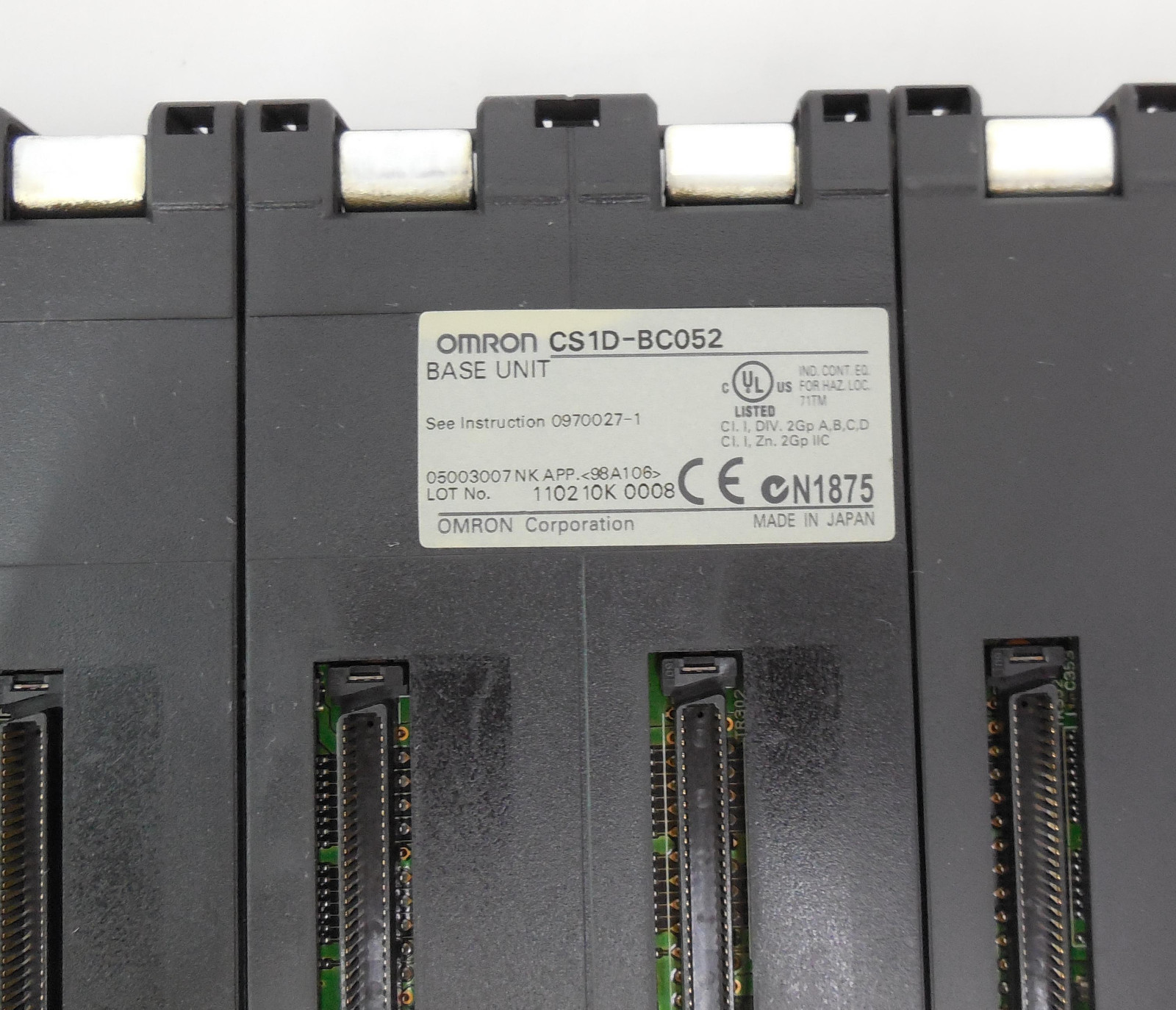 Omron CS1D-BC052 Base unit | eBay