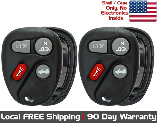 2x Replacement Keyless Remote Key Fob For Saturn Ion GM 2003 2007 Shell ...