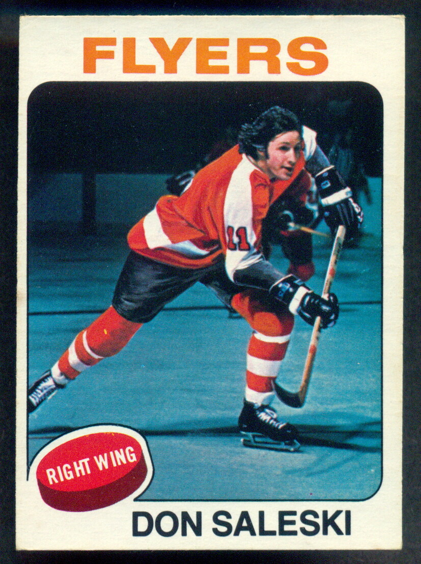1975-76 OPC O PEE CHEE #262 Don Saleski NM PHILADELPHIA FLYERS HOCKEY ...