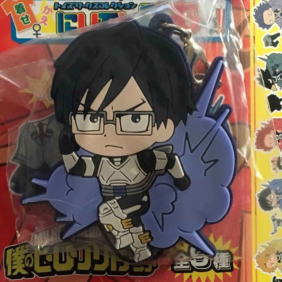 Boku no Hero Academia Rubber Strap Niitengomu2 Iida Jiro Momo Denki ...