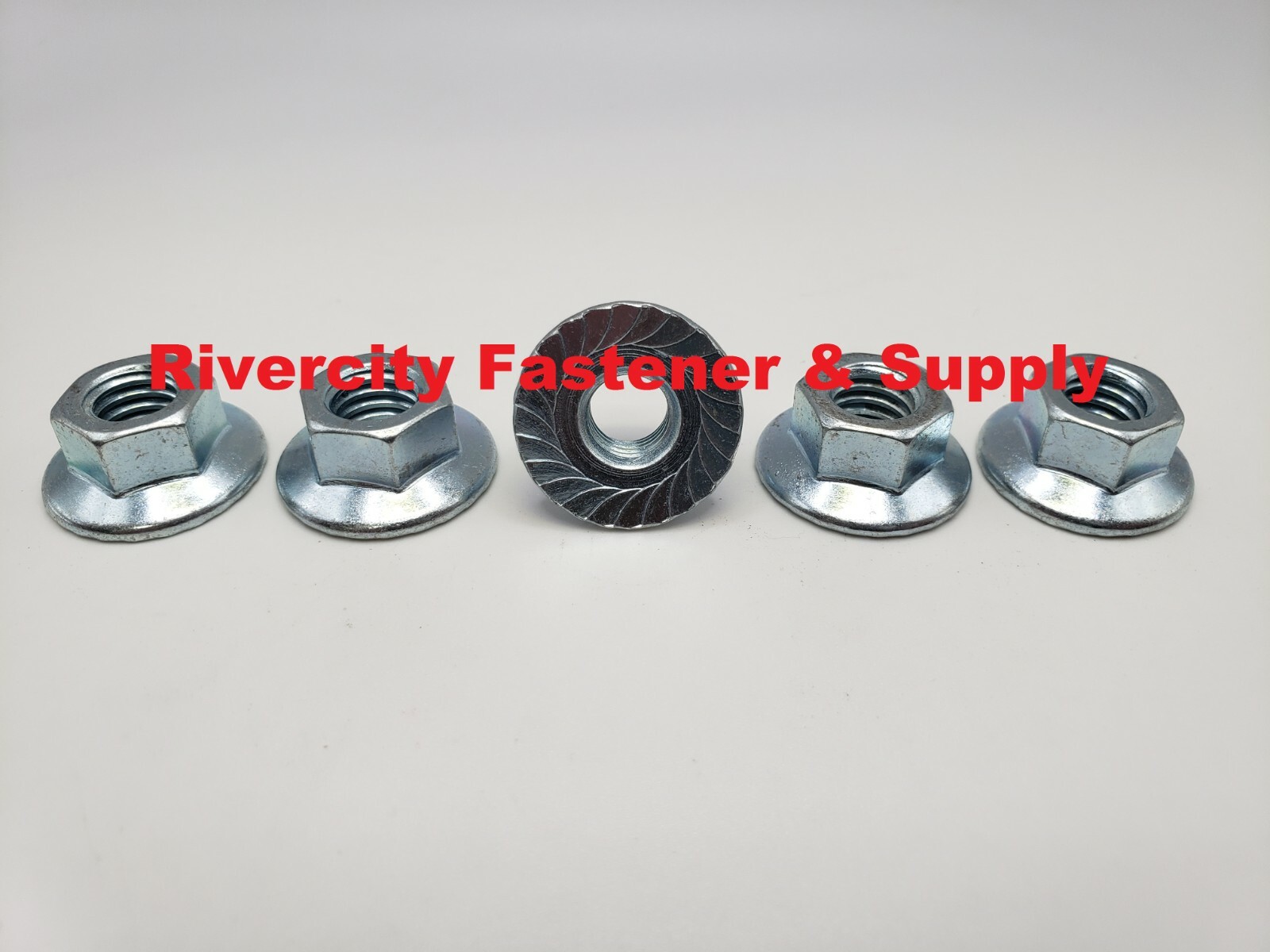 (25) 3/8-16 Serrated LARGE Flange Hex Lock Nut / Lock nuts Spin Whiz ...