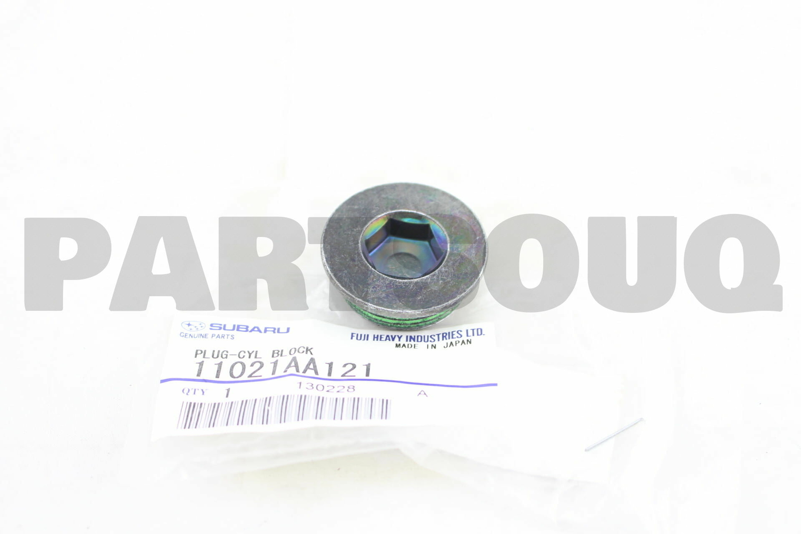 11021AA121 Genuine Subaru # SPD # PLUG-CYL BLOCK 11021-AA121 | eBay
