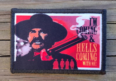 Tombstone Wyatt Morale Patch Hook and Loop Army Custom Tactical Funny ...