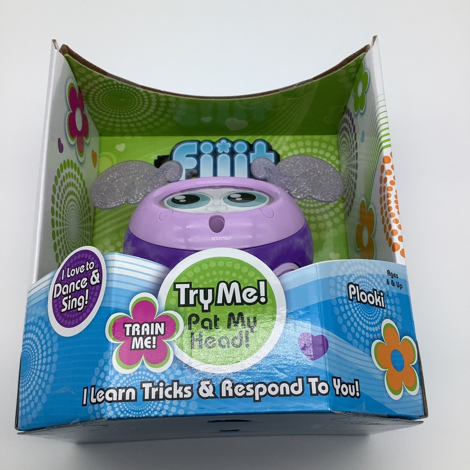 Fijit Friends Yippits Plooki Purple Interactive Toy 2012 Mattel New | eBay