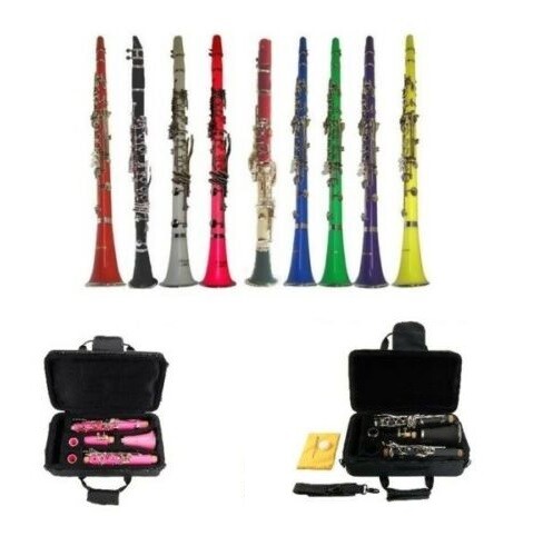 Colorful Clarinet Cases