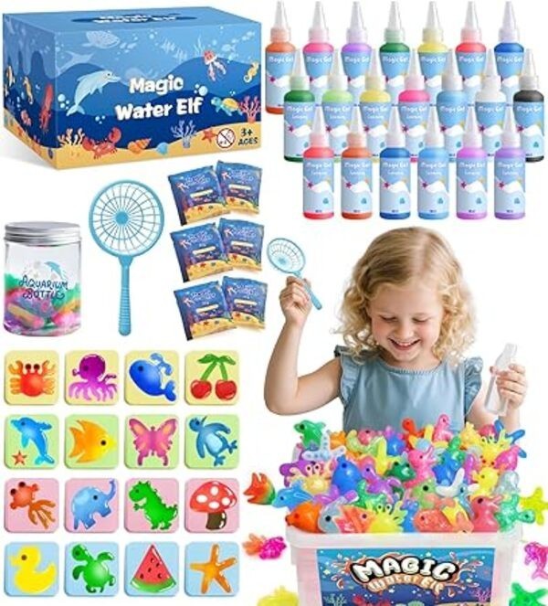 Mirasphere Magic Water Elf Kit | Aqua Fairy Gel DIY Squishy Maker ...