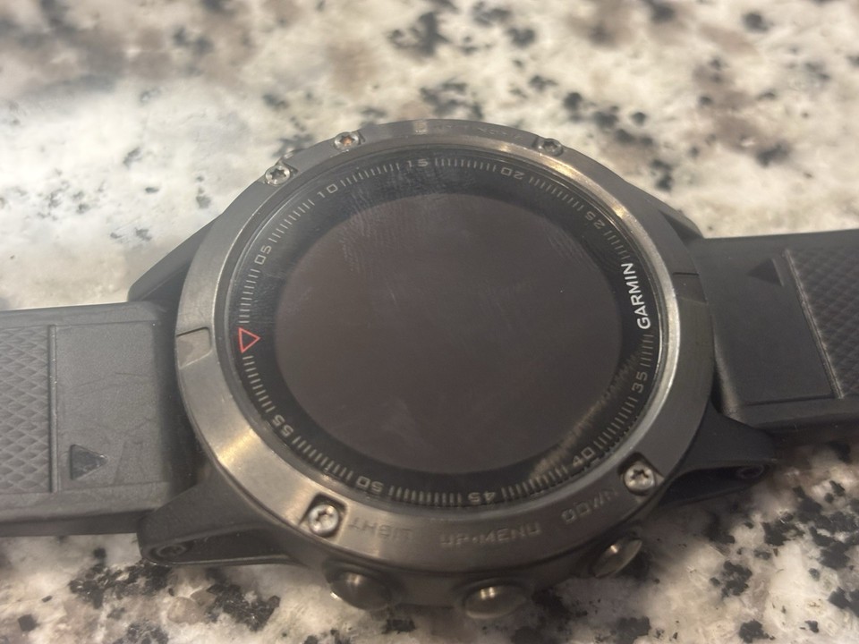 Garmin Fenix 5 GPS GLONASS 100M Multisport Smartwatch Black Stainless ...