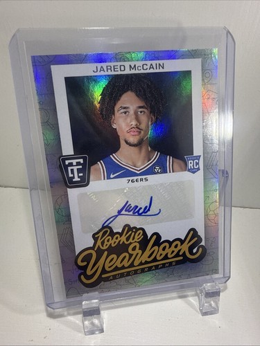 2024-25 Panini Totally Certified Jared McCain Rookie Yearbook ...