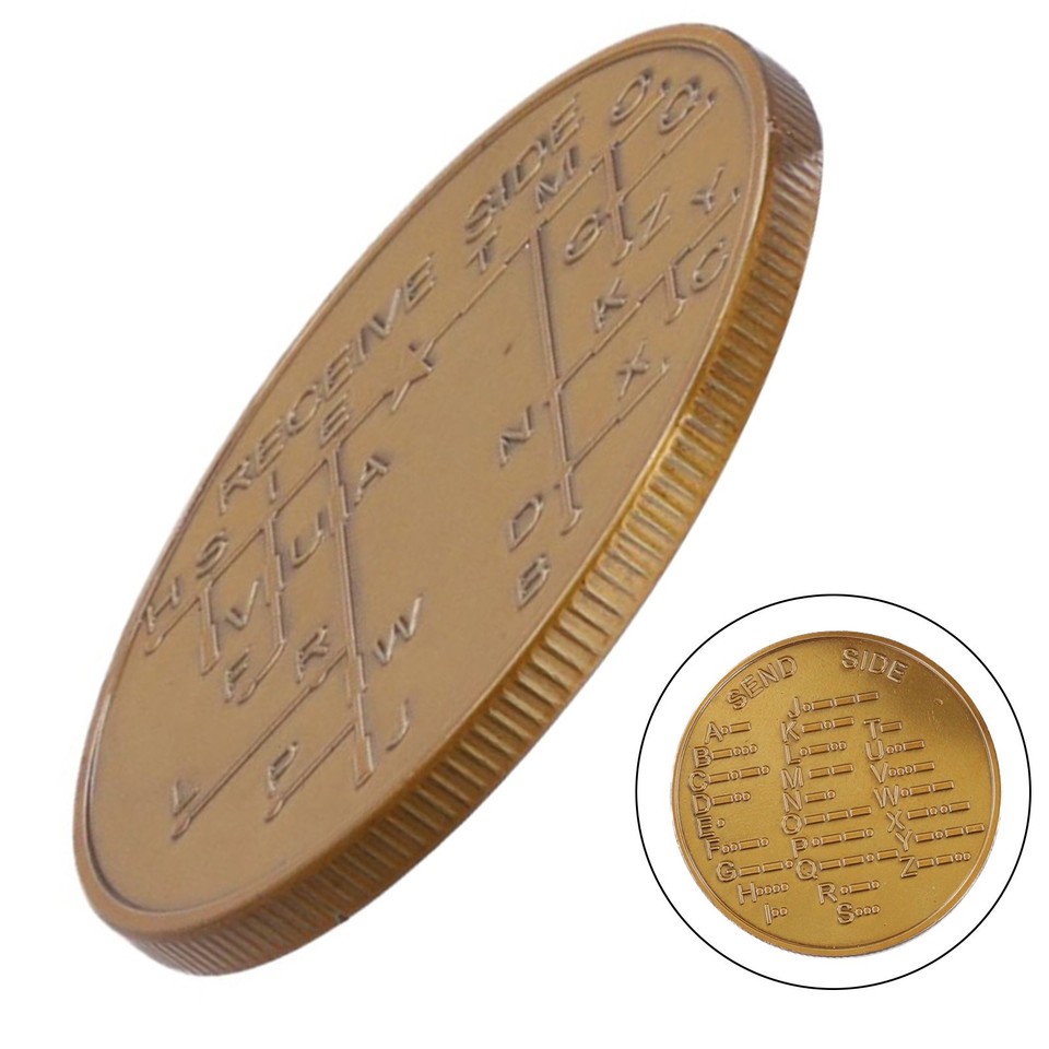 For Morse Code Practice Coin for Radio Hobbyists and Beginners for ...
