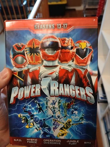 Power Rangers Season 13-17 DVD With Booklet SPD Mystic Force RPM Shout ...