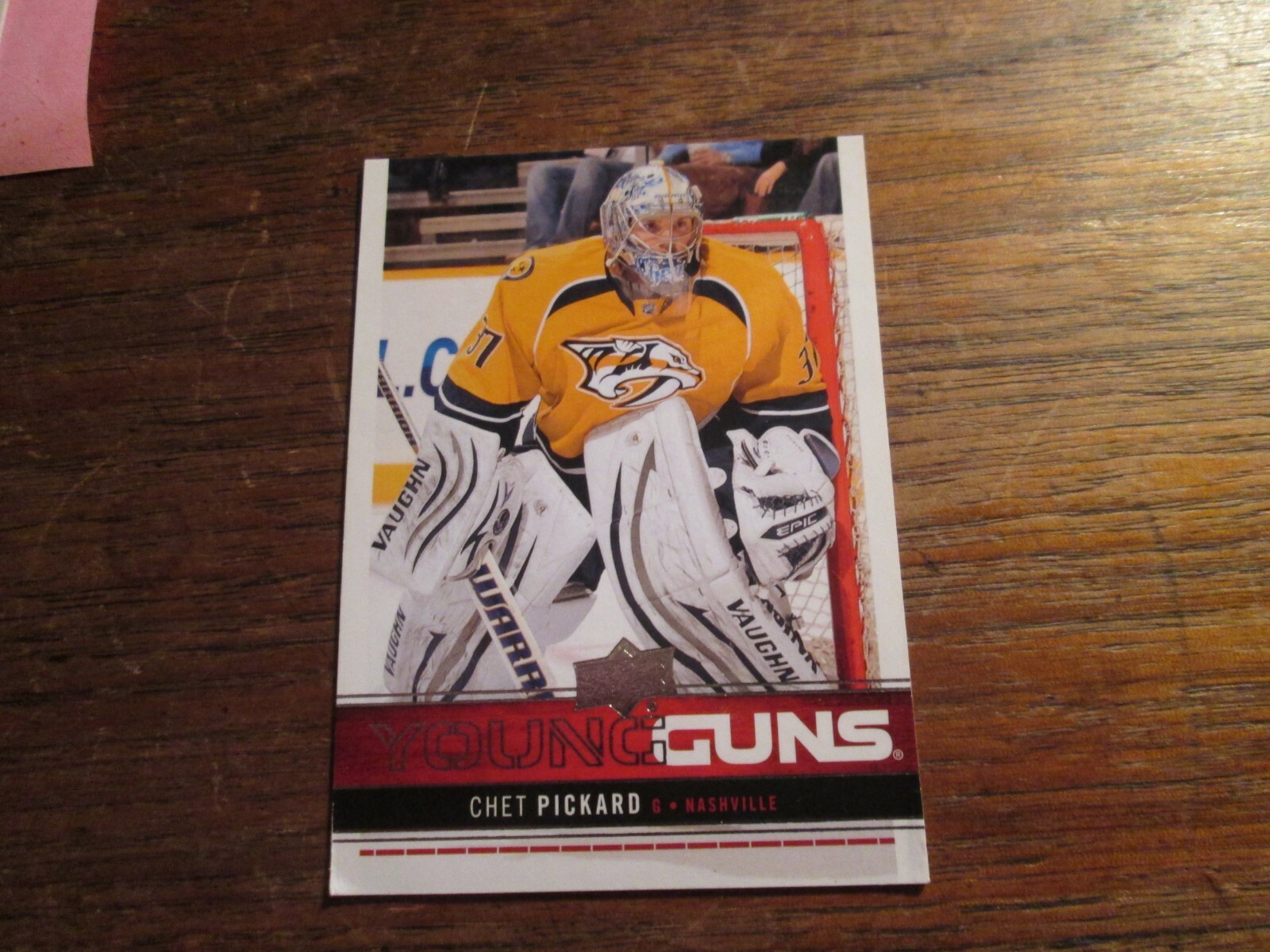 2012-13 UPPER DECK HOCKEY CHET PICKARD ROOKIE CARD #233 NM-MINT | eBay