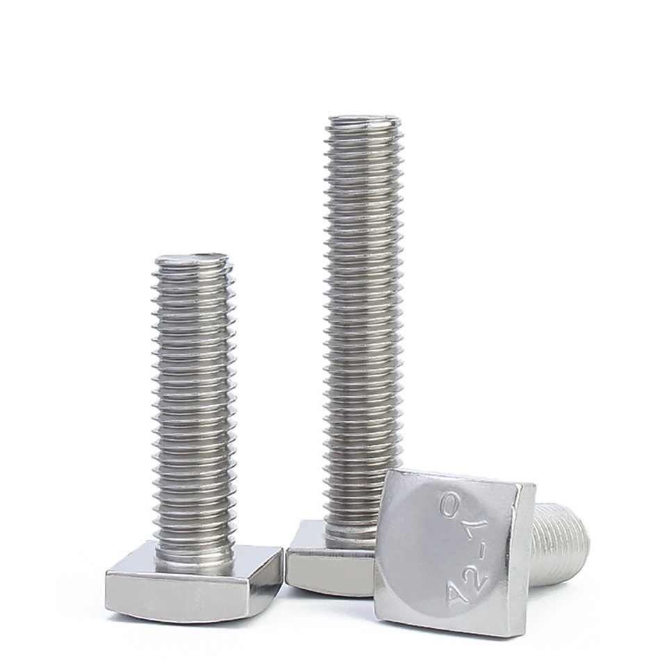 M5 M6 M8 M10 M12 Square Head Small Head Bolt Square Head A2 Stainless ...