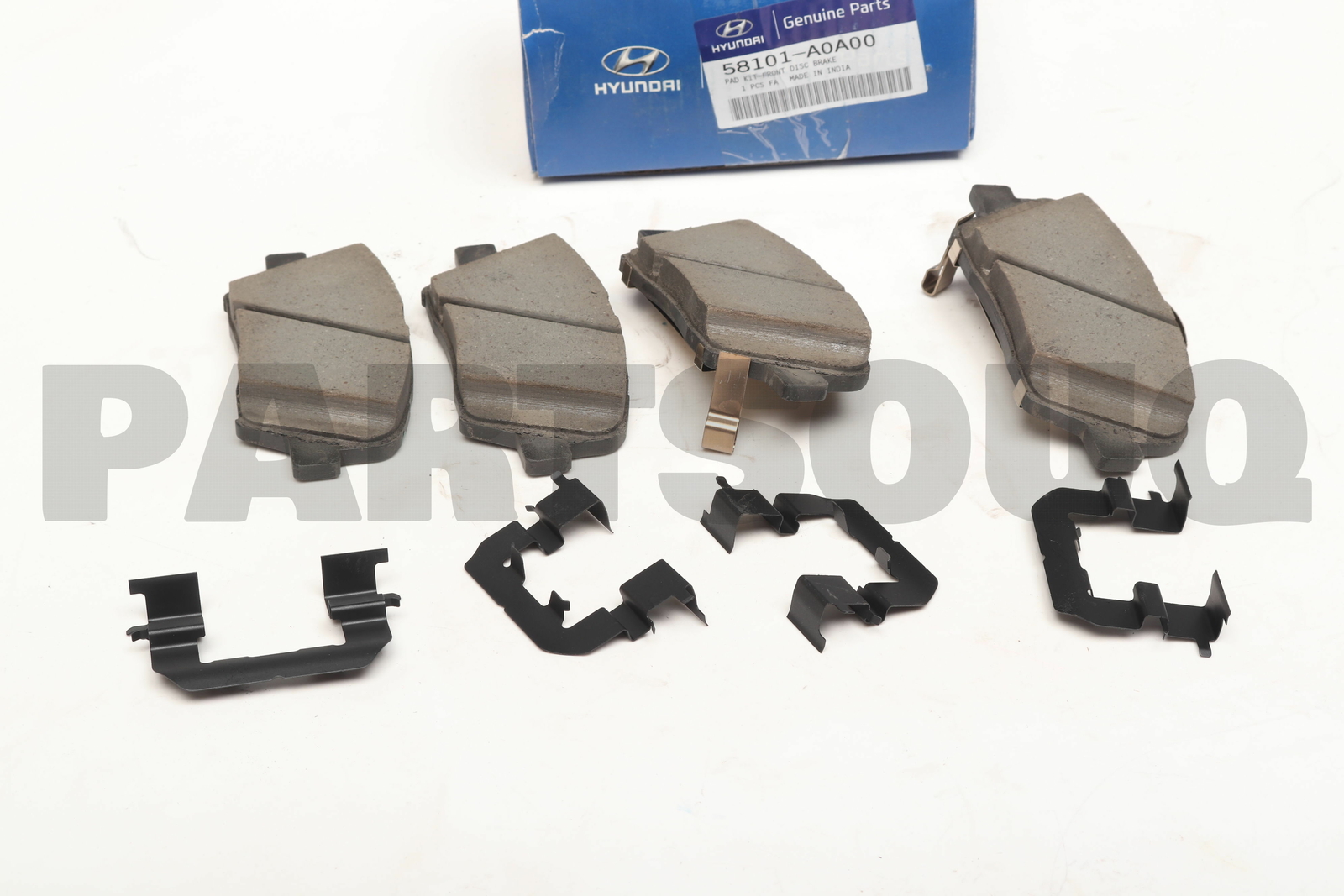 58101A0A00 Genuine Hyundai / KIA PAD KIT-FRONT DISC BRAKE | eBay