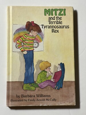 Vintage 1982 Mitzi And The Terrible Tyrannosaurus Rex Illustrated Book ...