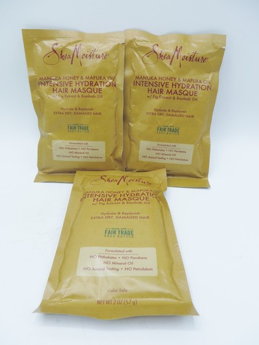SHEA MOISTURE MANUKA HONEY & MAFURA OIL INTENSIVE HYDRATION HAIR MASQUE ...