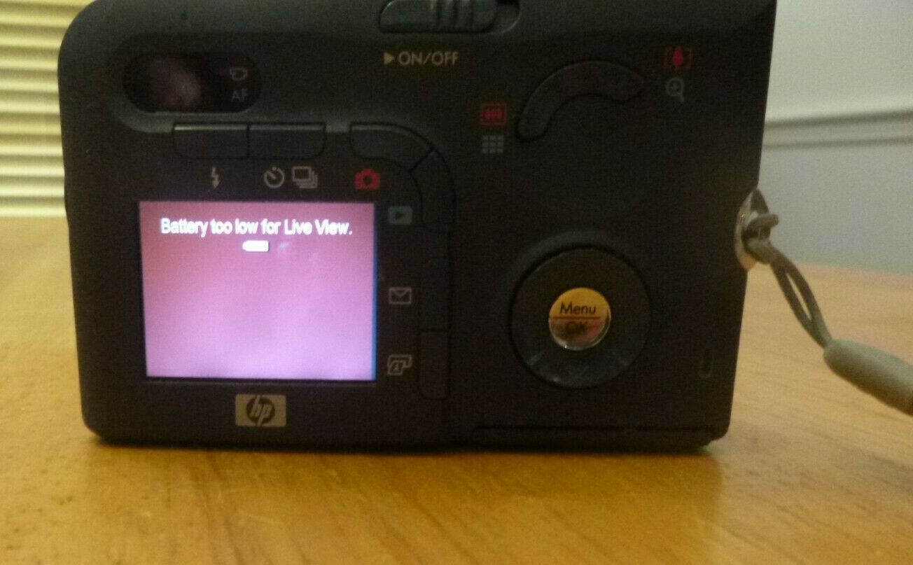 Digital Camera HP PhotoSmart R507 4.2 MP - Silver / 2 rechargeable ...