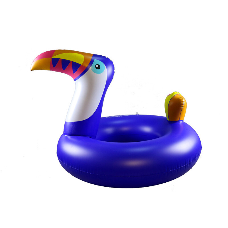 Blue Giant Toucan Swim Ring Adult Environmental Protection Pvc Printing ...