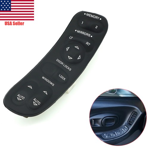 Master Power Window Switch Left Driver Side for Chevrolet C5 Corvette ...