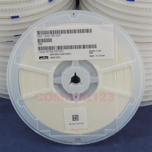10000PCS/Reel 0402 2.7pF 50V NPO/C0G ±0.25pF GRM1555C1H2R7CA01D ...