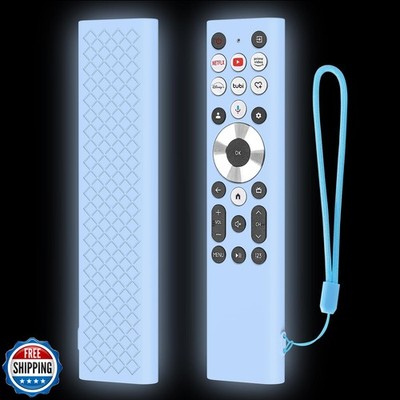 LEFXMOPHY Glow Blue Silicone Remote Cover for Hisense U6/U7/U8/U9 ...